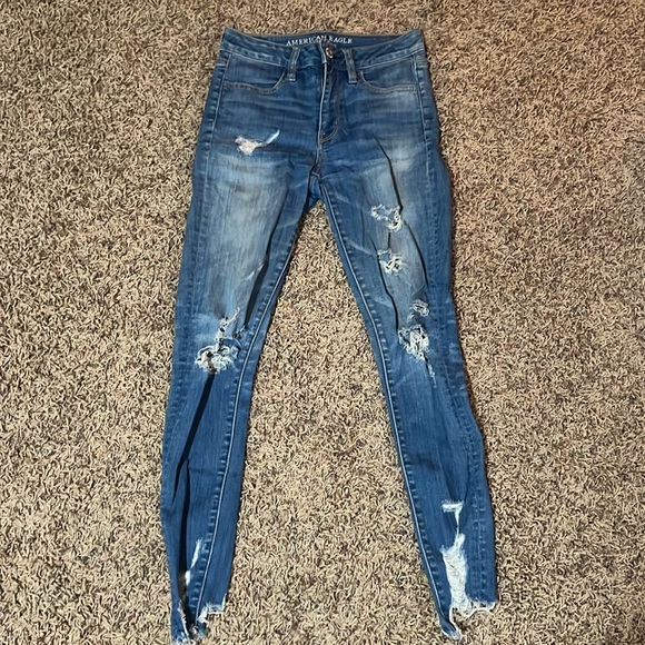 American Eagle Outfitters | Jeans | American Eagle Ripped Jeans | Poshmark